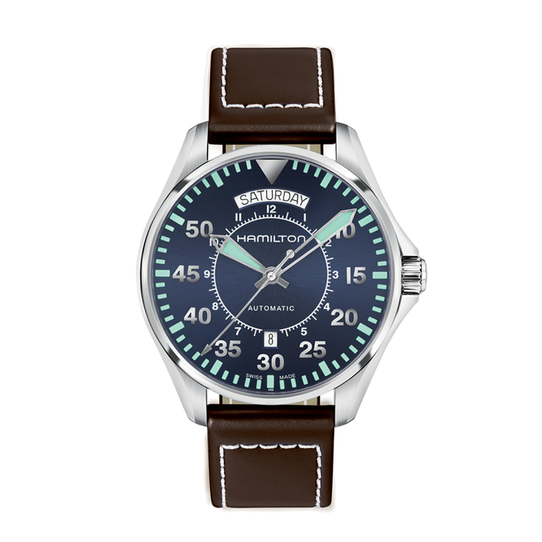 Orologeria: Orologio Khaki aviation pilot day date auto